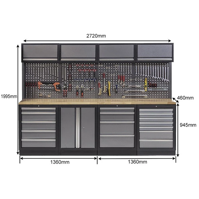 Modular Tool Storage - Heavy Duty Tool Cabinets for Garage