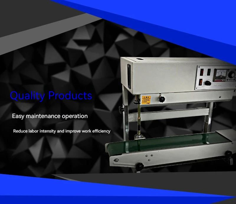 Continuous Band Sealer Automatic Continuous Sealing Machine Vertical ...