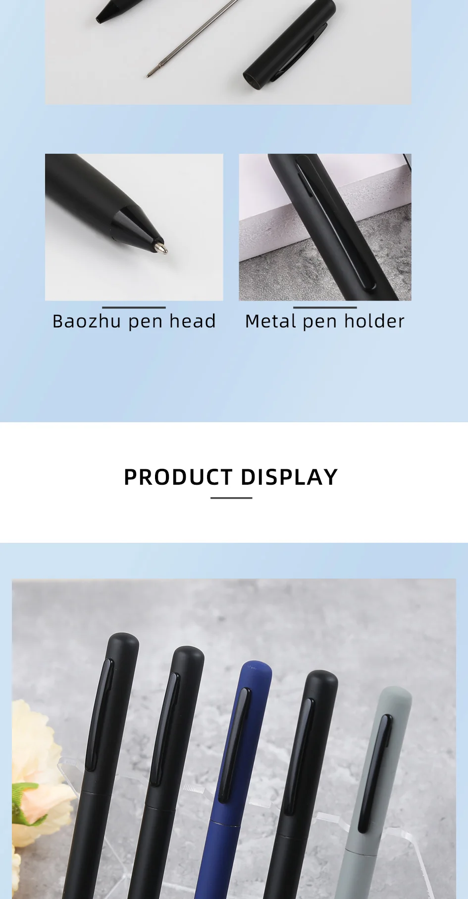 TTX Custom Logo Promotional Pens - Stylish & Durable