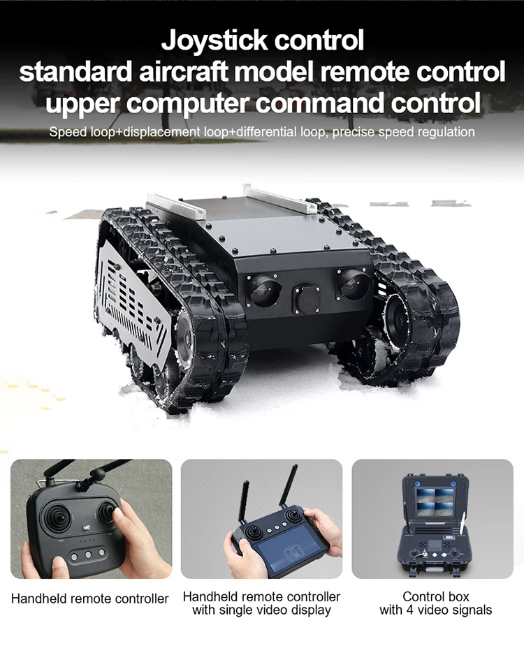 All Terrain Vehicles - Tracked Platform Crawler Robot Tank Chassis