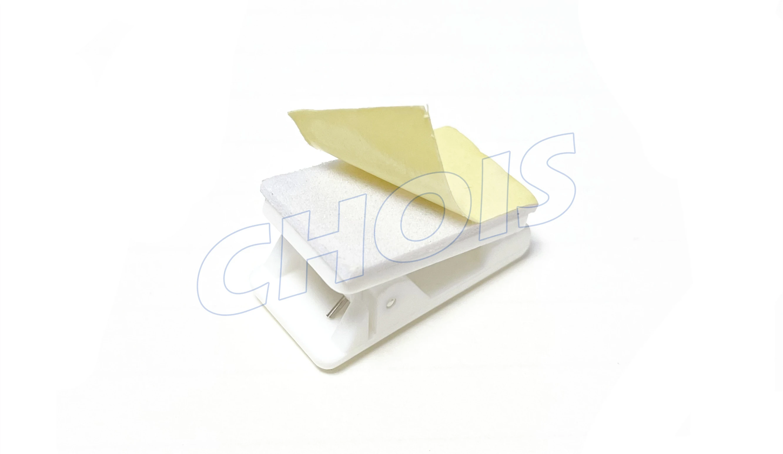 Hot Selling Ribbed Thumb Grip White Pressure Adhesive Plastic Clips ...