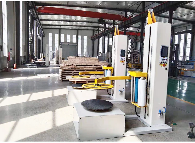 Mini Pallet Stretch Wrapper/ Small Carton Box Packing Machinery Carton ...