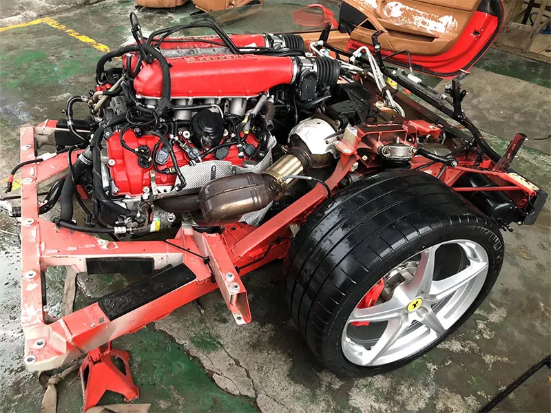 Ferrari F458 419hp OEM F136FB Used Engine - Original 2nd Hand