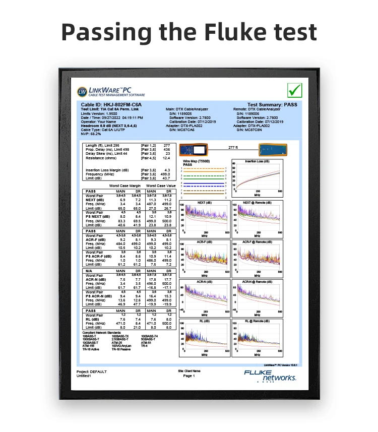 HY-CONNECT Ethernet RJ45 FTP Cat6 180 Degree Tool-Less Keystone Jack
