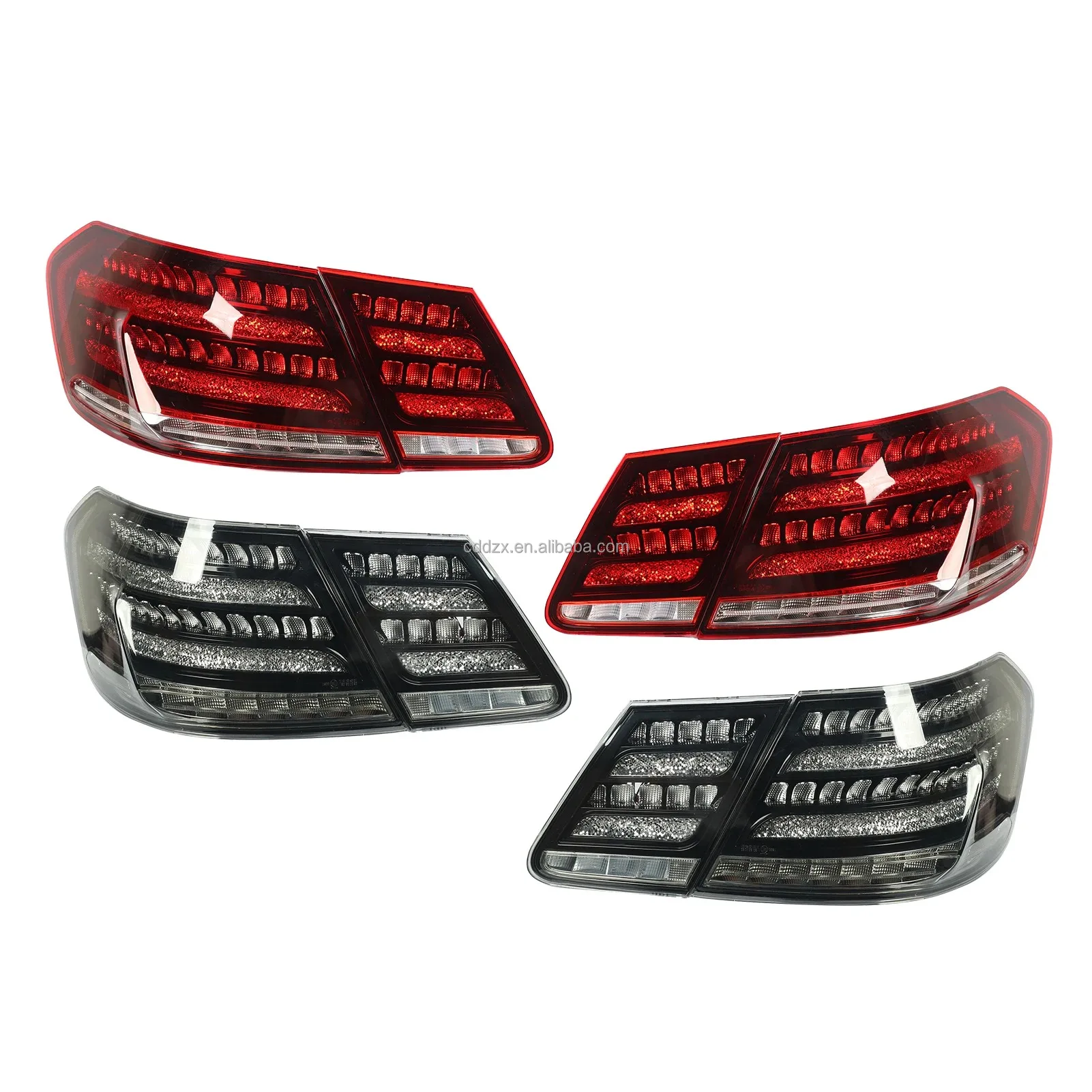 E-class W212 09-15 Modified LED Taillamp Running Lights Flow Turn ...
