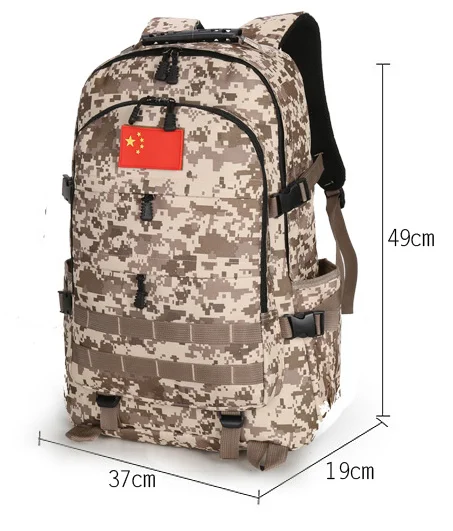 Black Black Outdoor 45 Liters Backpack Tactical Hiking Backpack - Buy ...