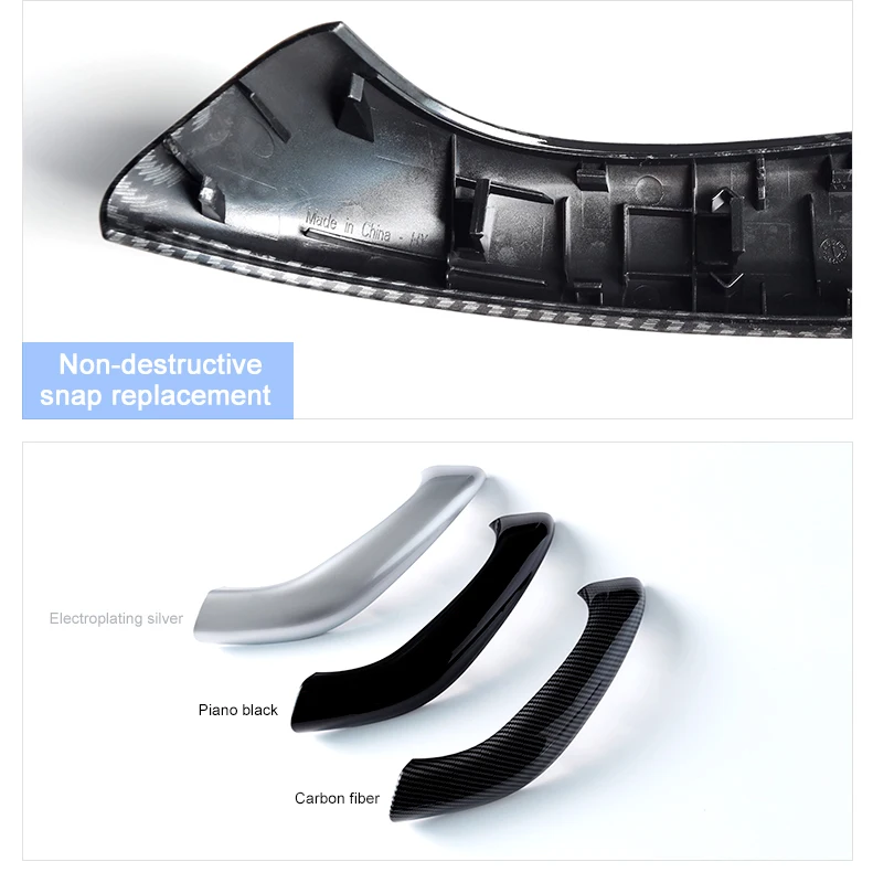 Interior Door Pull Handle Outer Cover Trim Replacement Accessories ...