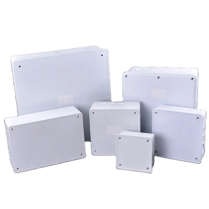 Project Enclosure White Junction Plastic Safety Socket Switch Bottom ...