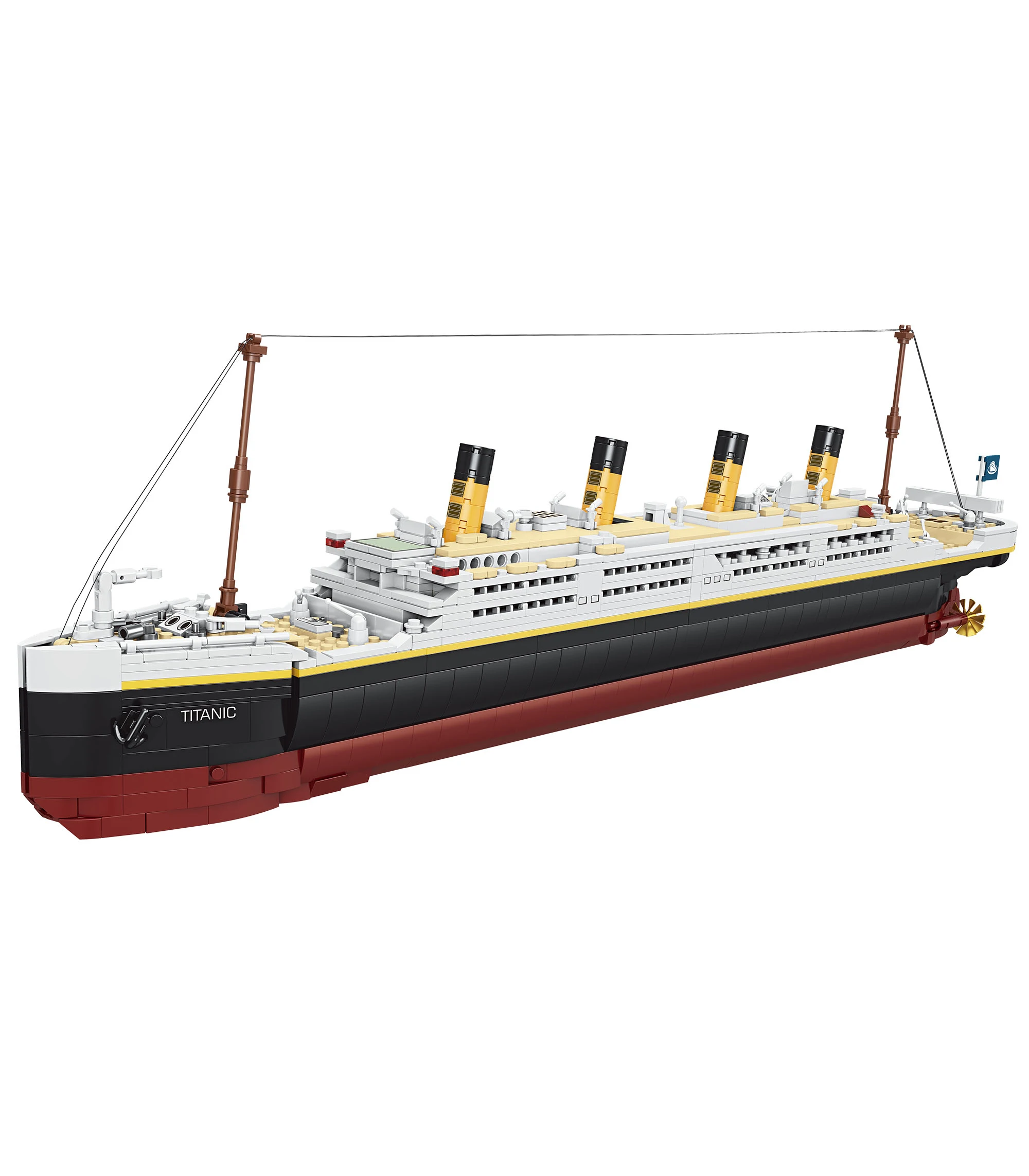 Movie Titanic Ship Model Building Bricks Kits Educational Toy Adult ...