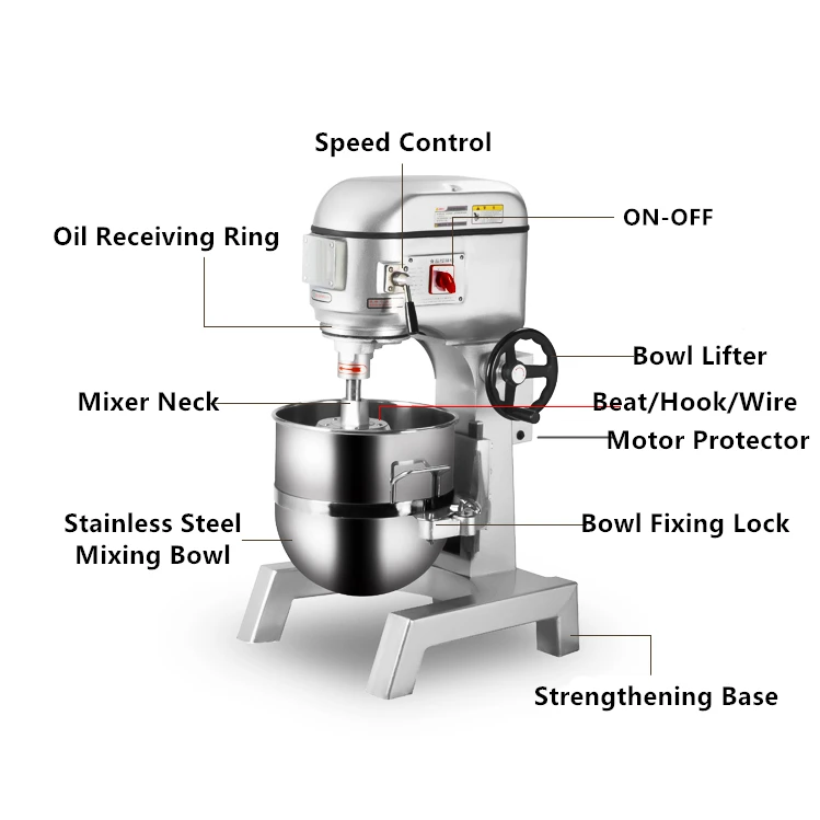 Alibaba.com: Cake B30 30L Planetary Mixer Machine, CE Certified, 25-30 ...