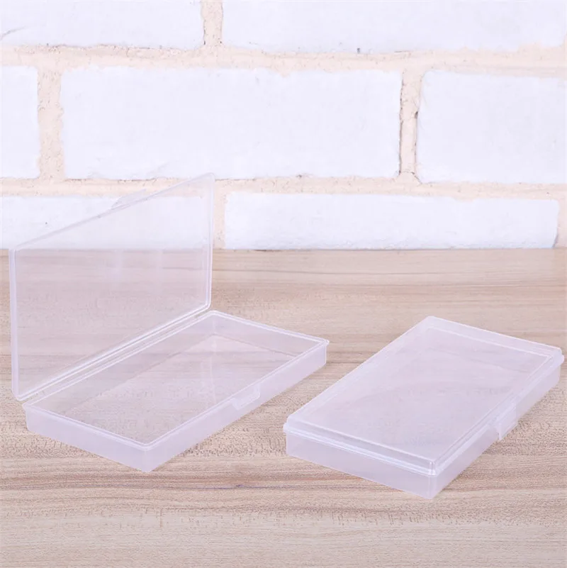 Rectangular Transparent PP Box for Electronic Components