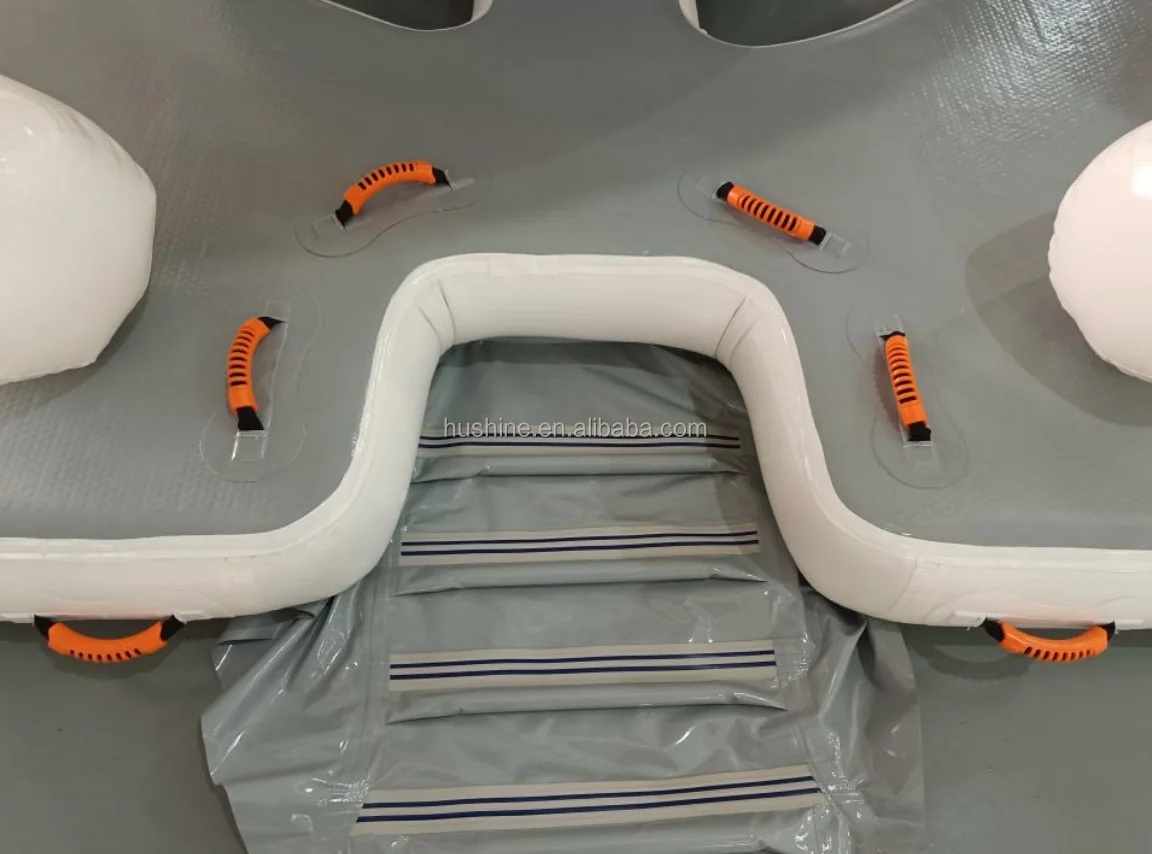 Drop Stitch PVC inflatable house boat inflatable floating table sofa ...