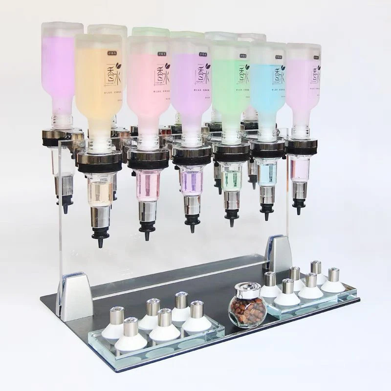 Factory 8 12 Head Bottles Perfume Dispenser Bottle Filling Machine ...