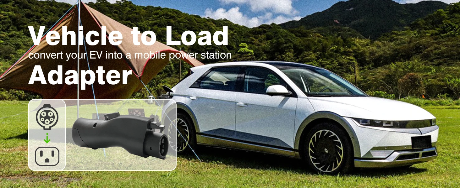 ZENCAR V2L Adapter - Power Your Devices with Your EV