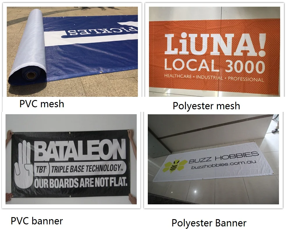 Creative Custom Pvc Fabric Mesh Banner With Logo Effective Advertising ...