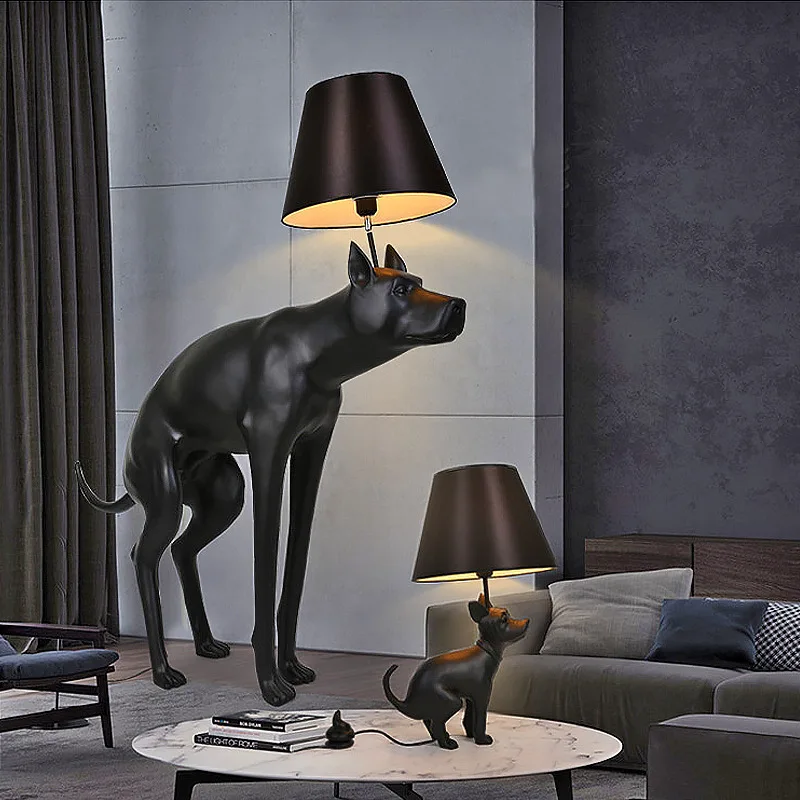 Dog Shaped Floor Standing Lamps - Unique Decor Solutions