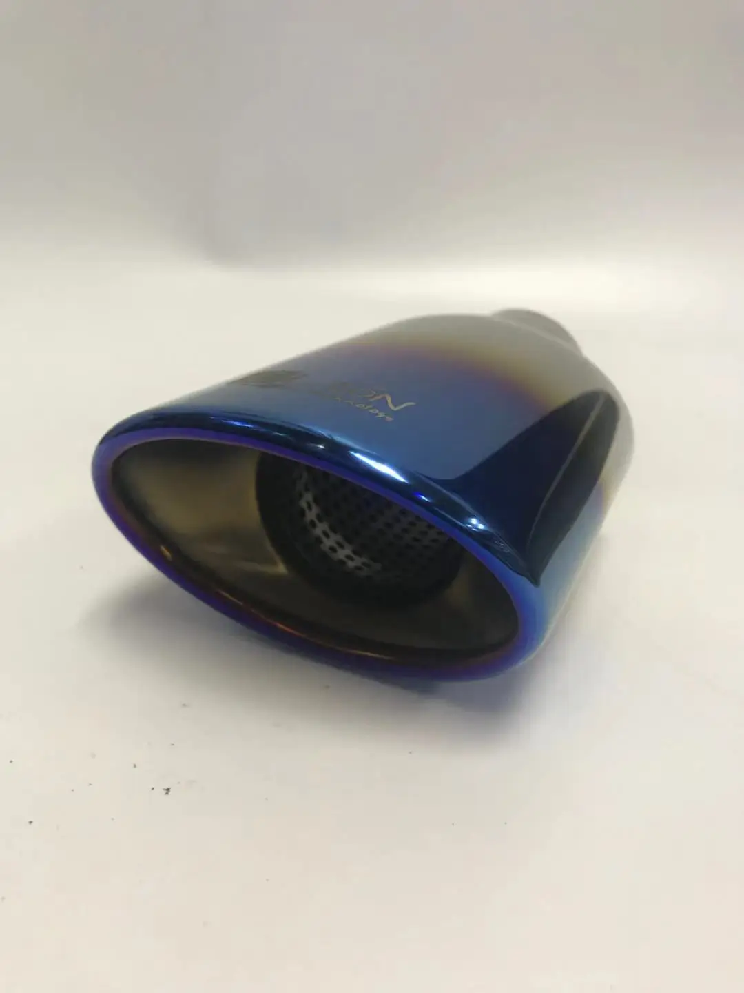 Exhaust Accordion Pipe Split Ellipse Exhaust Muffler Stainless Steel ...