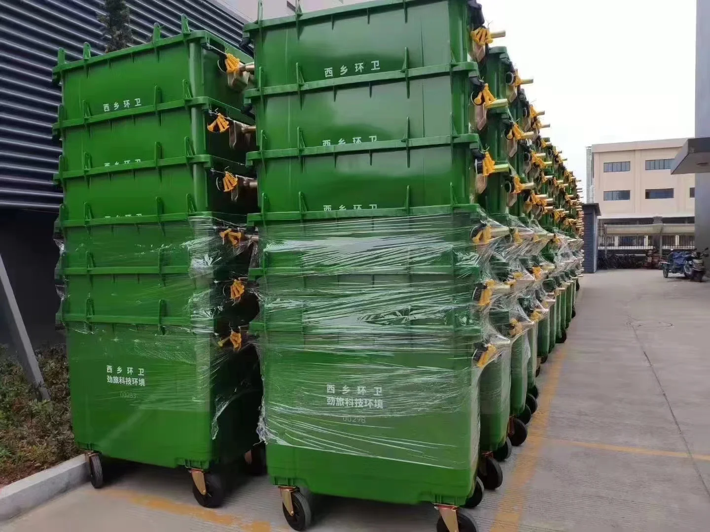 Huasu Size Self Sealing Commercial Dustbin Trash Can Trash Can Waste ...