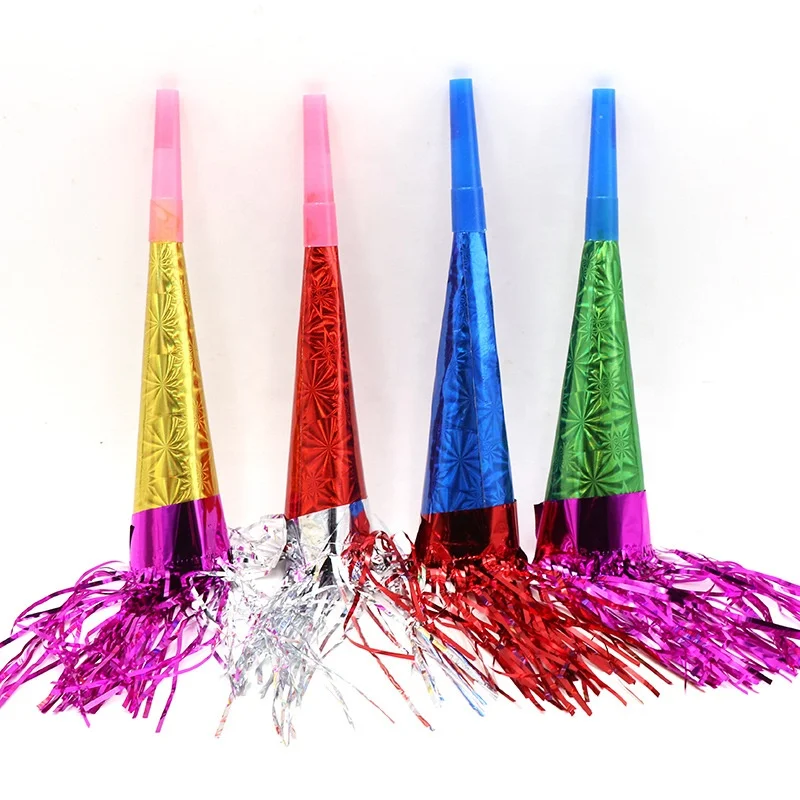 Assorted Foil Party Blowers Birthday Squawkers Noise Makers Kids Party ...