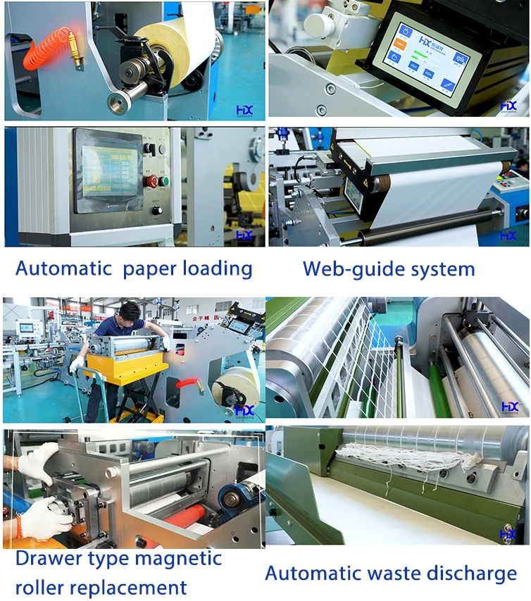 Fully Automatic Rotary Diecut Label Roll Die-cutting Machine - Buy ...