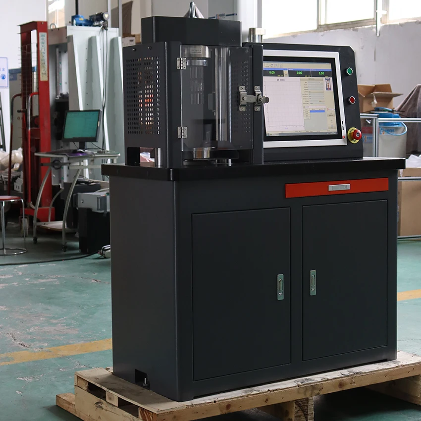Automatic Computer-Controlled 300KN Cement Compression Testing Machine ...