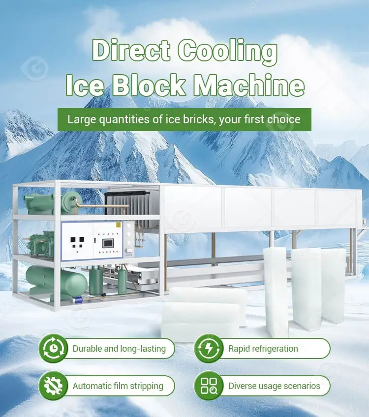 Efficient Ice Block Systems for Commercial & Industrial Use