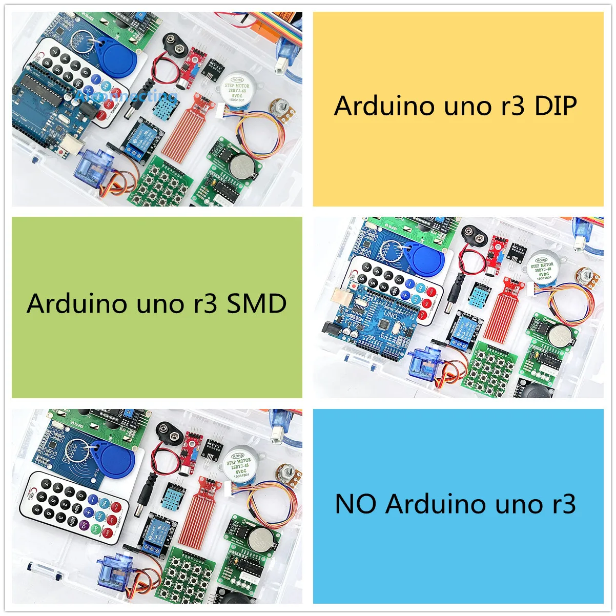 Arduino Uno R3 Kit List - Original Manufacturer Aiconnecing