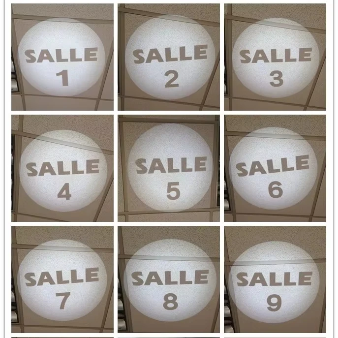 Projector For House Number Floor Projector Led Recessed Gobo Downlight ...