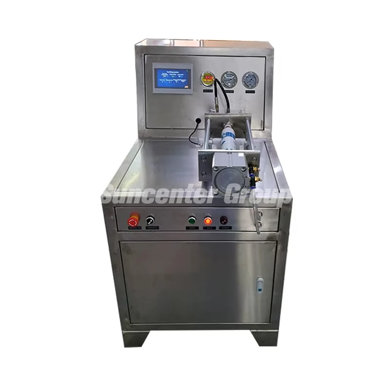 PLC Automatic CO2 Cartridge Refilling Machine - Easy & Accurate