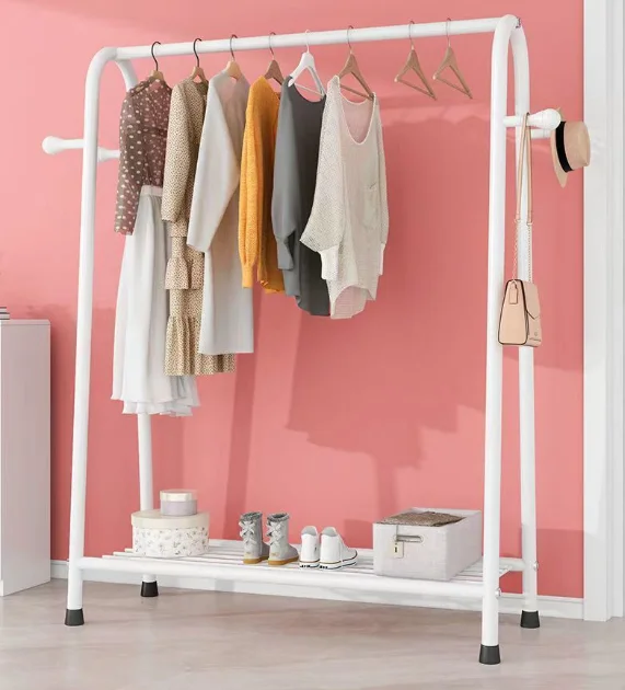 32mm Carbon Steel Multi Coat Hanger Rack - Durable & Stylish