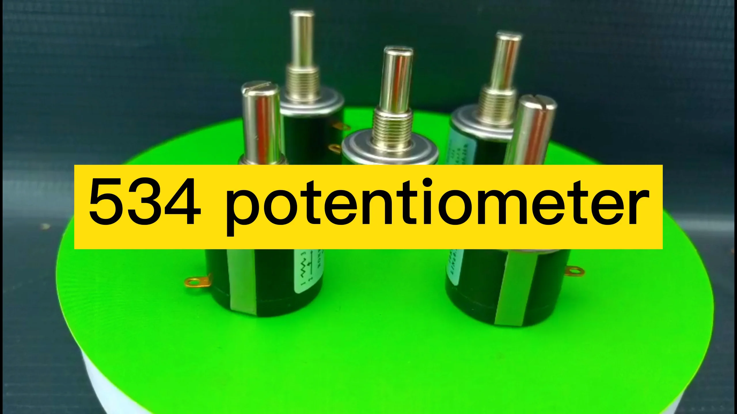 534 Rotary Potentiometer 10k 20k 50k Variable Resistor - Buy 50k ...