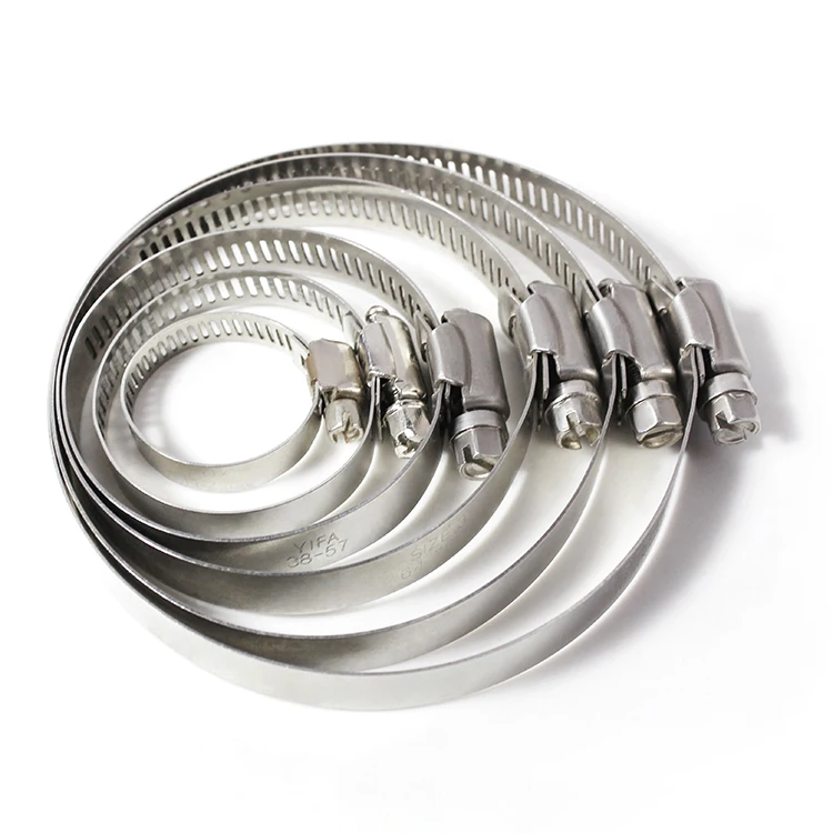 Stainless Steel Germany Type Hose Clamps - Durable & Versatile