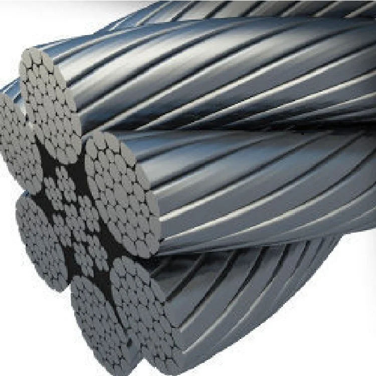 6xk26ws IWRC 34mm Compacted Strand Wire Rope - Tianli