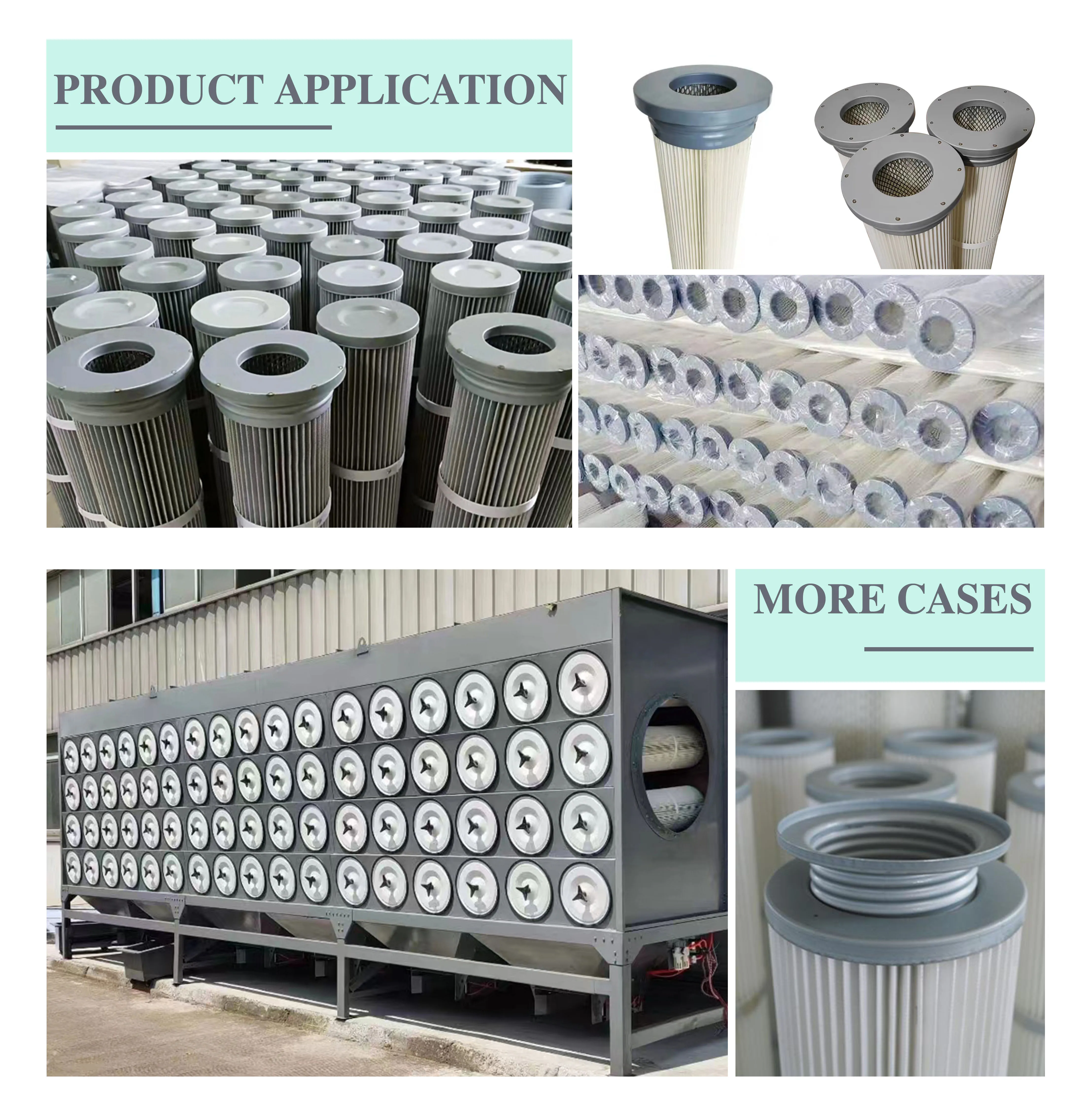 BHA Galvanized Filter End Upper Cover for BHA Pulsepleat Filter ...