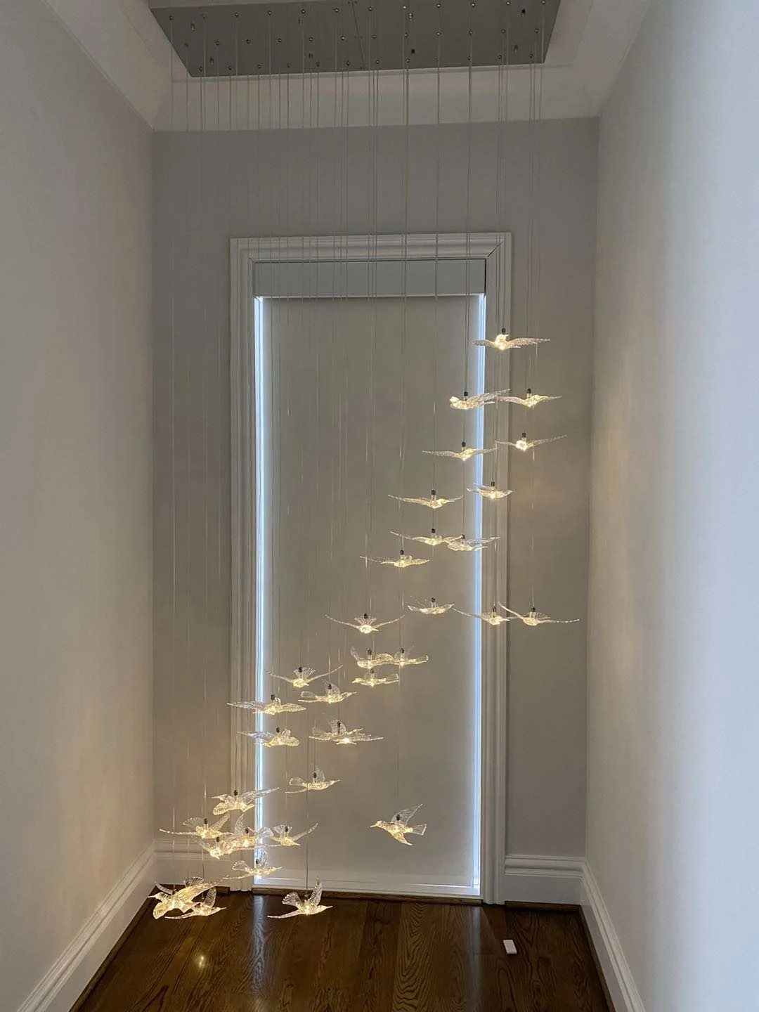 Ceiling Chandelier - Flying Bird LED Pendant Light for Hotels ...