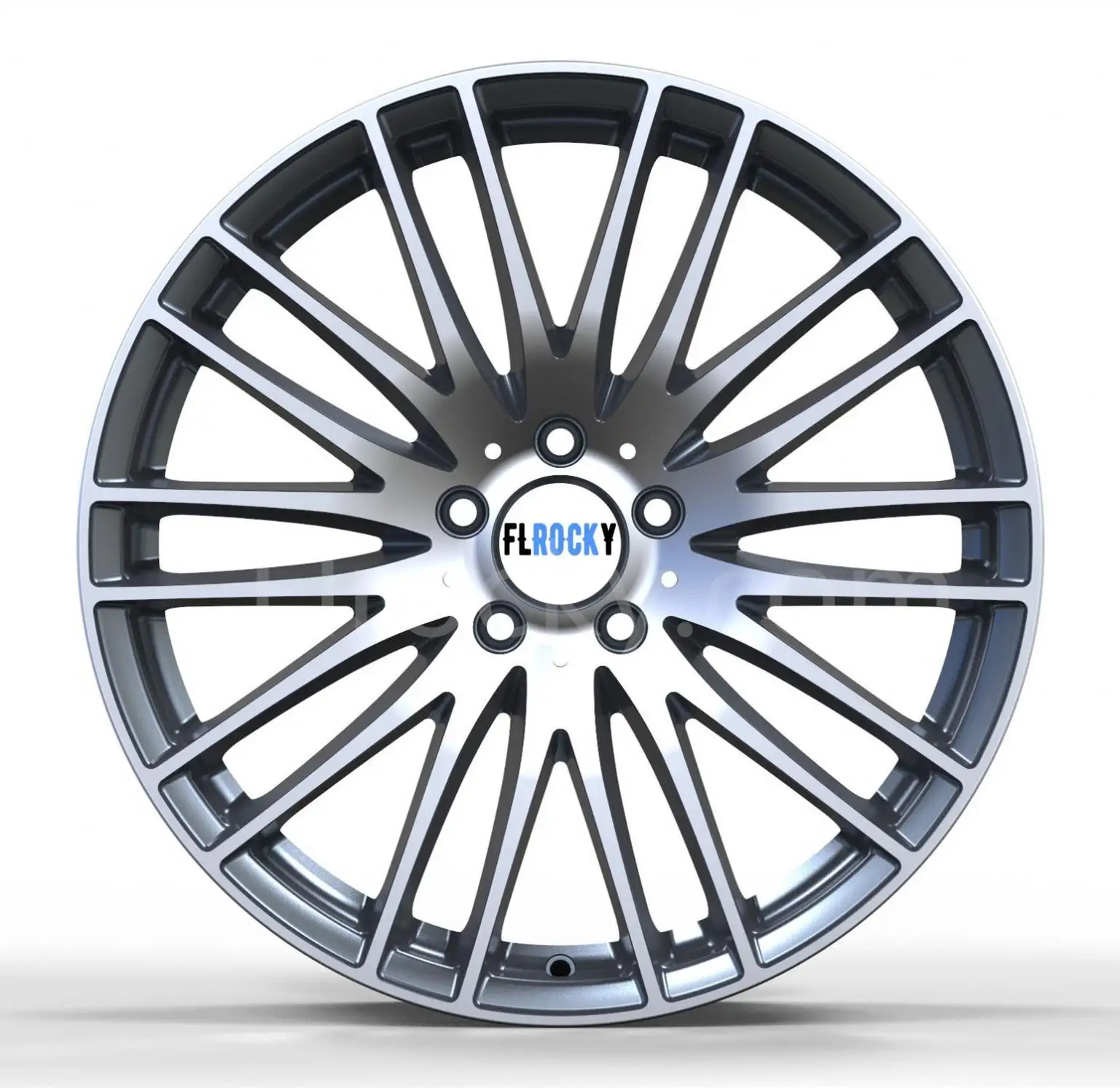 Flrocky Forged Wheels 5 Split Spoke Rims 19 20 Inch 5x112 Pcd Multi ...