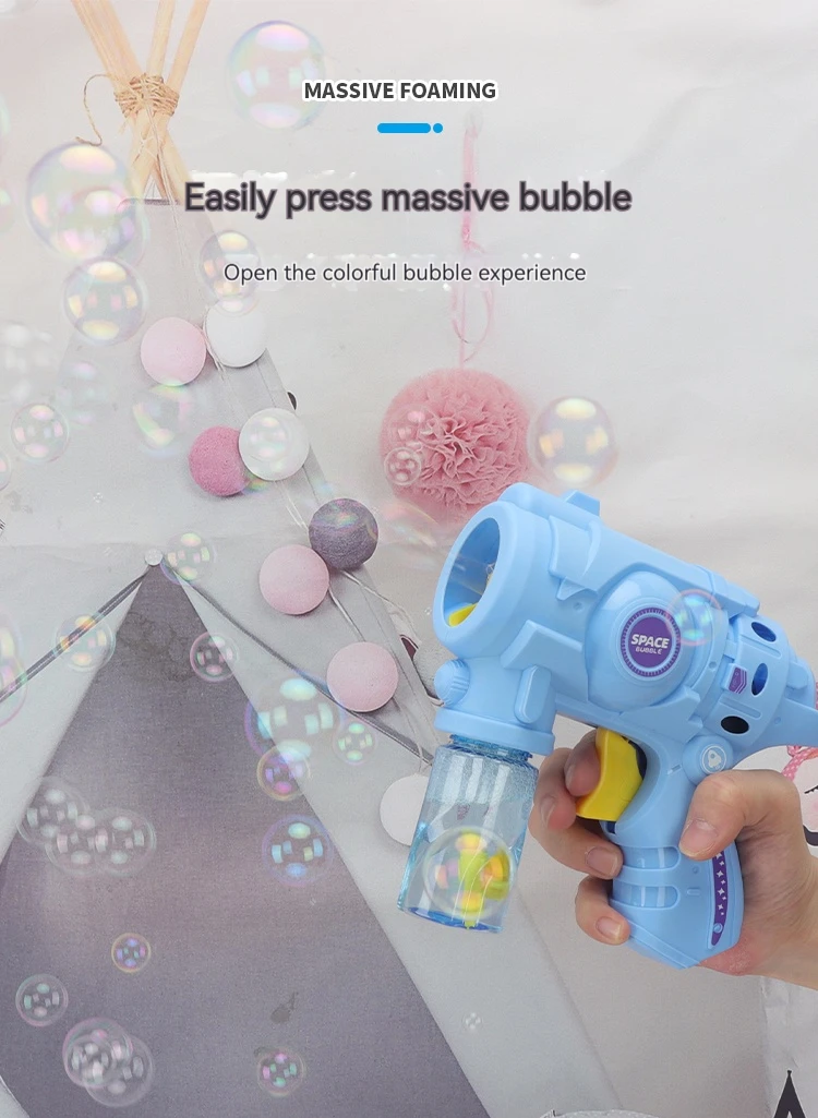 Hot Selling Summer Outdoor Bubble Blowing Toy Gun Multi Bubble ...