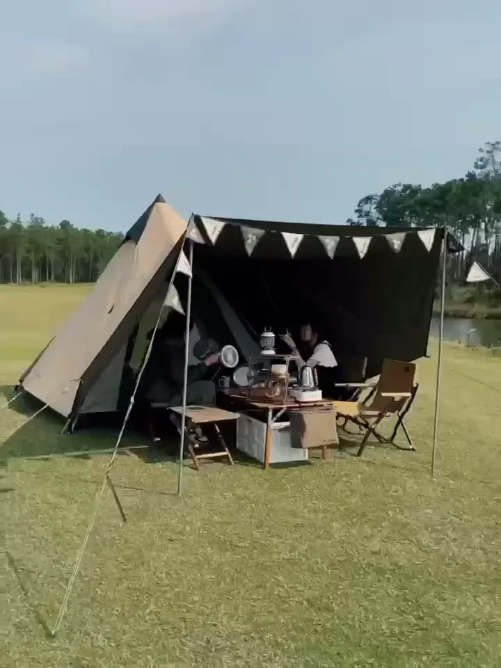 Vidalido Automatic Teepee Pro Tent Outdoor Camping Automatic Indian ...