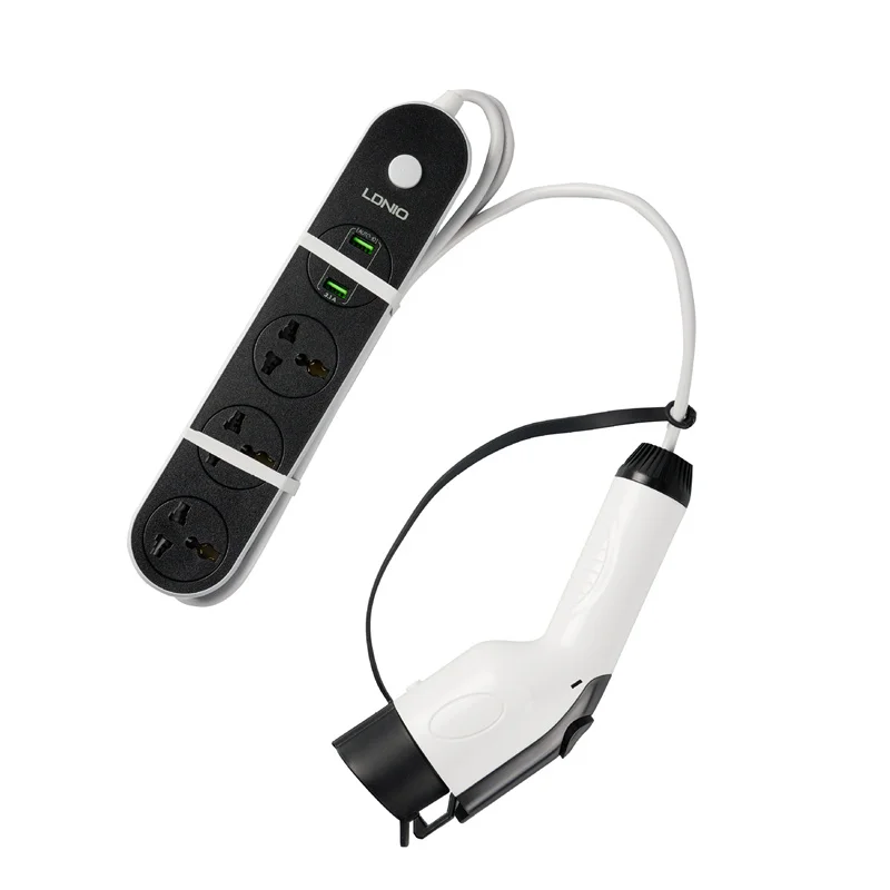 Outdoor Portable Ev Charging Switch Plug American Standard Type1 J1772 ...