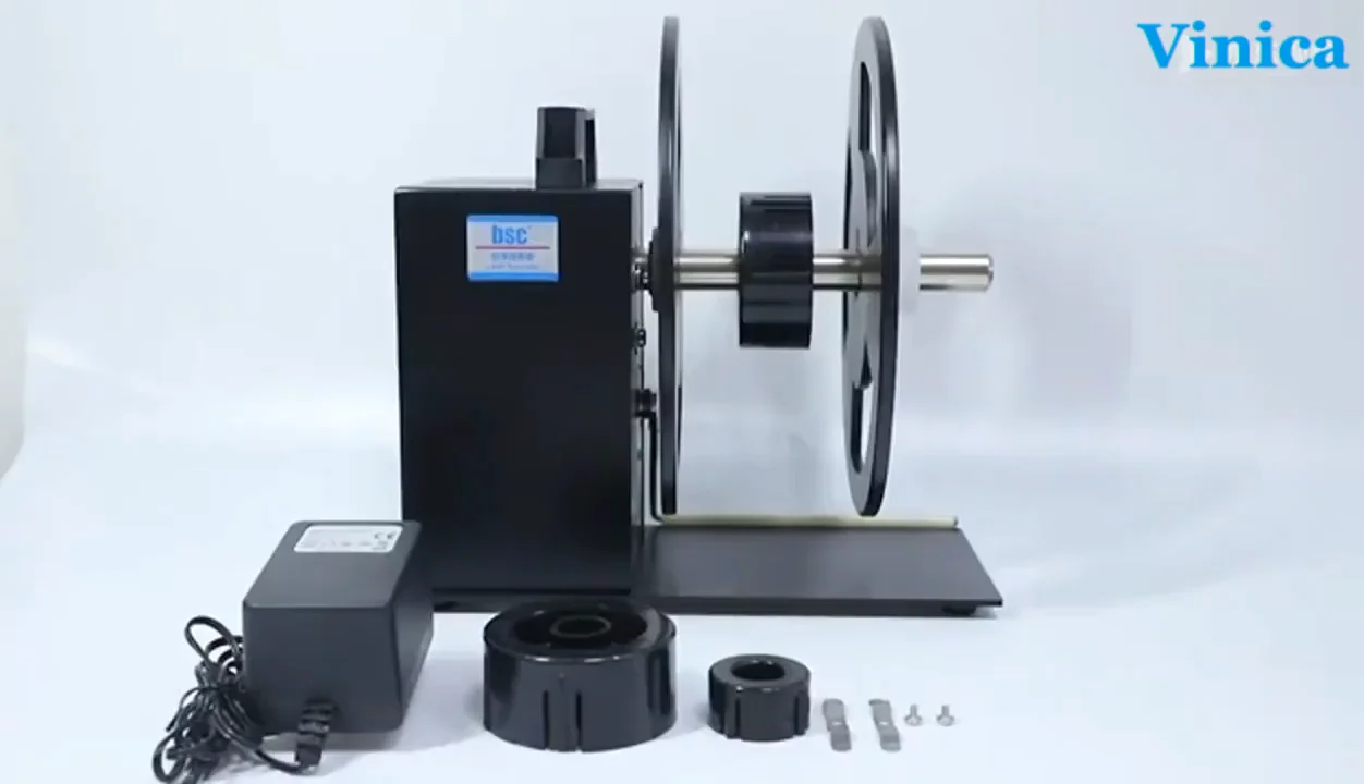 Vinica Automatic Desktop Label Sticker Rewinding Machine Reel To Reel ...