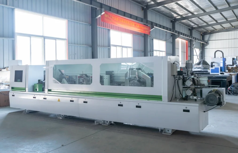 Wood Cabinet Semi Automatic Edge Banding Machine Woodworking Semi ...