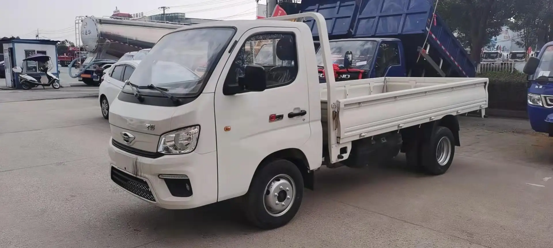 Forland 2 Ton Petrol Engine Light Truck Mini Cargo Truck Small Side ...