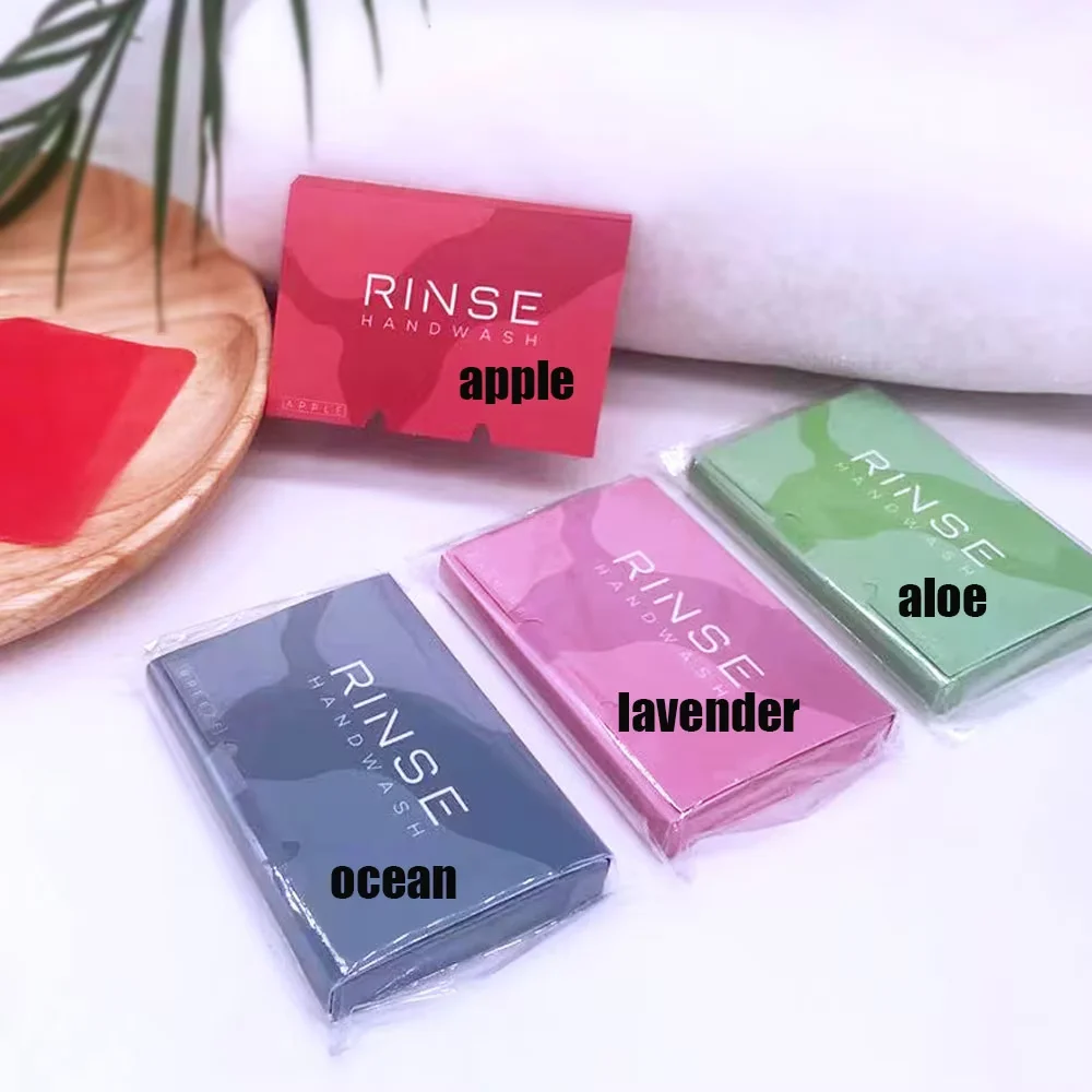 Customized Paper Soap - Portable Hand Soap on the Go