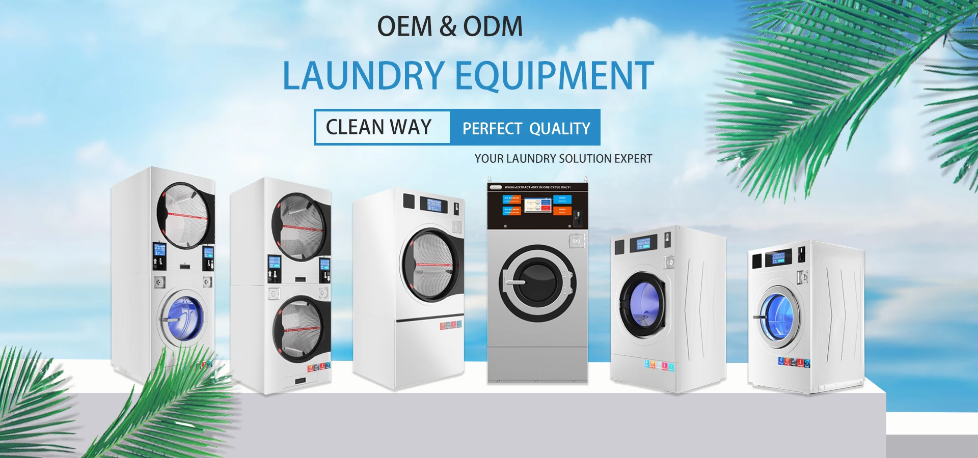 Fully Automatic Industrial Professional Washing Machine Commercial ...