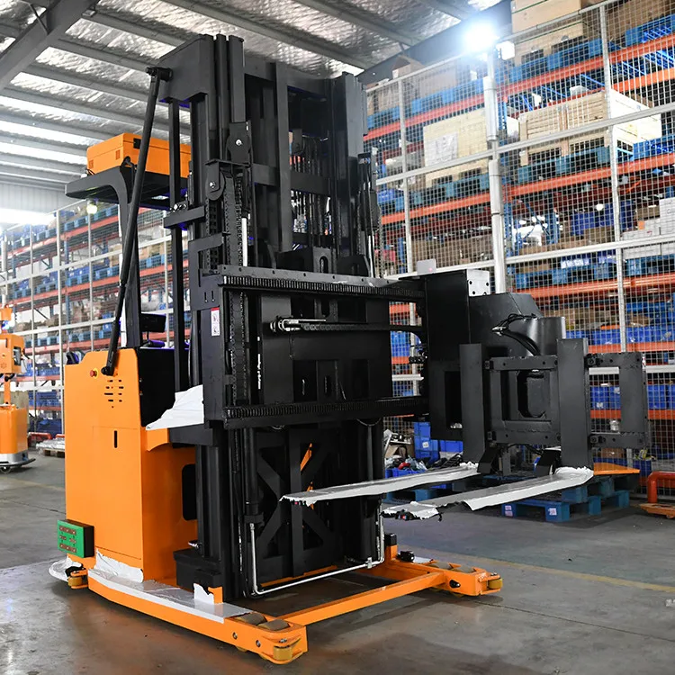 Robot Wheel Automated Guided Vehicles - Three Way Stacker VNA Forklift AGV