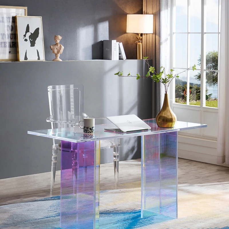 Acrylic Desk Acrylic Table Dazzle Computer Desk - Buy Acrylic Desk ...