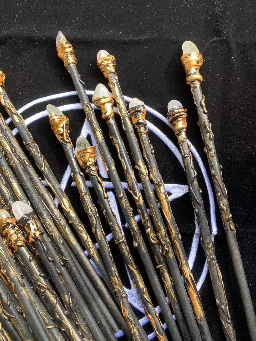 New Hot Selling Natural Crystal Magic Stick,Crystal Wands For Fairy ...