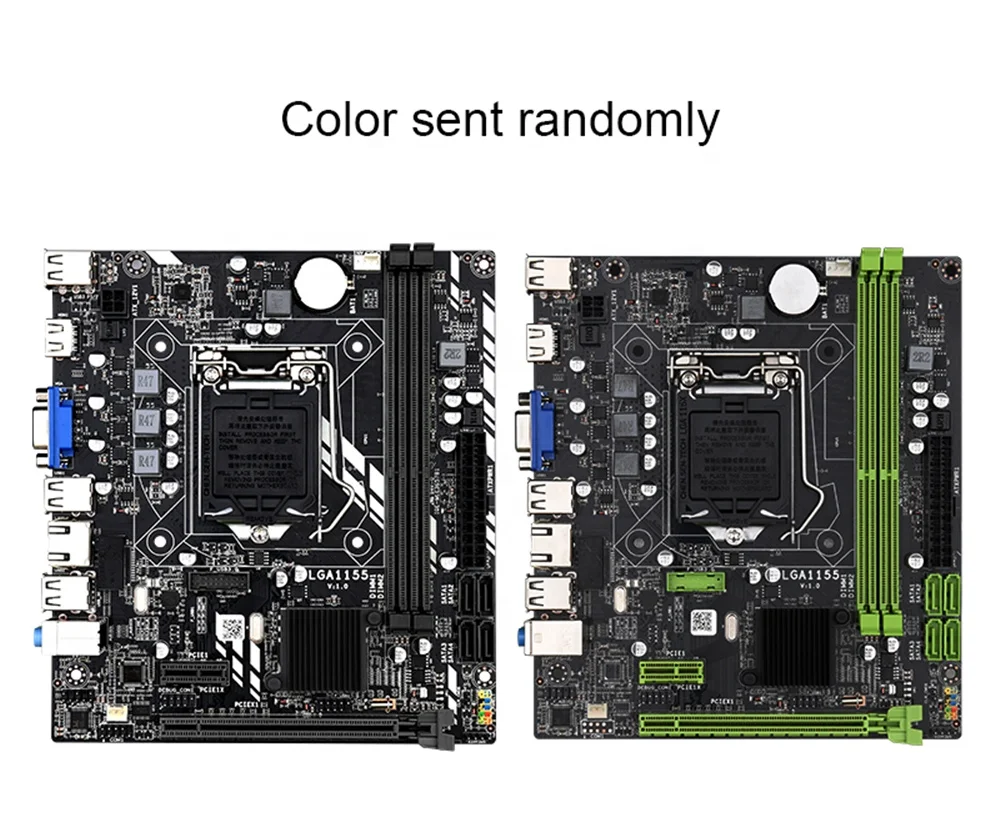 H61 Motherboard Lga 1155 Ddr3 Memory 16gb M-atx H61m Desktop Mainboard ...