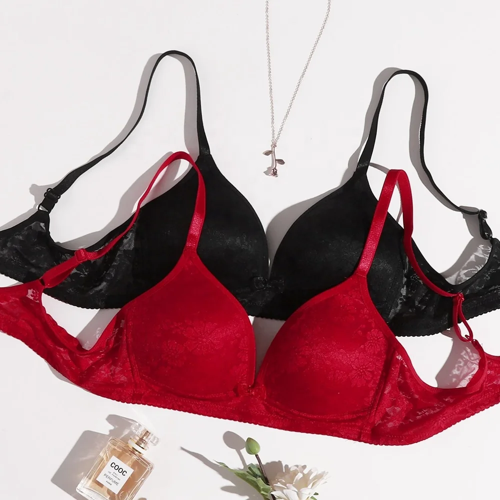 Wholesale Sexy Design Pushup Underwire Underwear Beautiful Bow Bras For ...