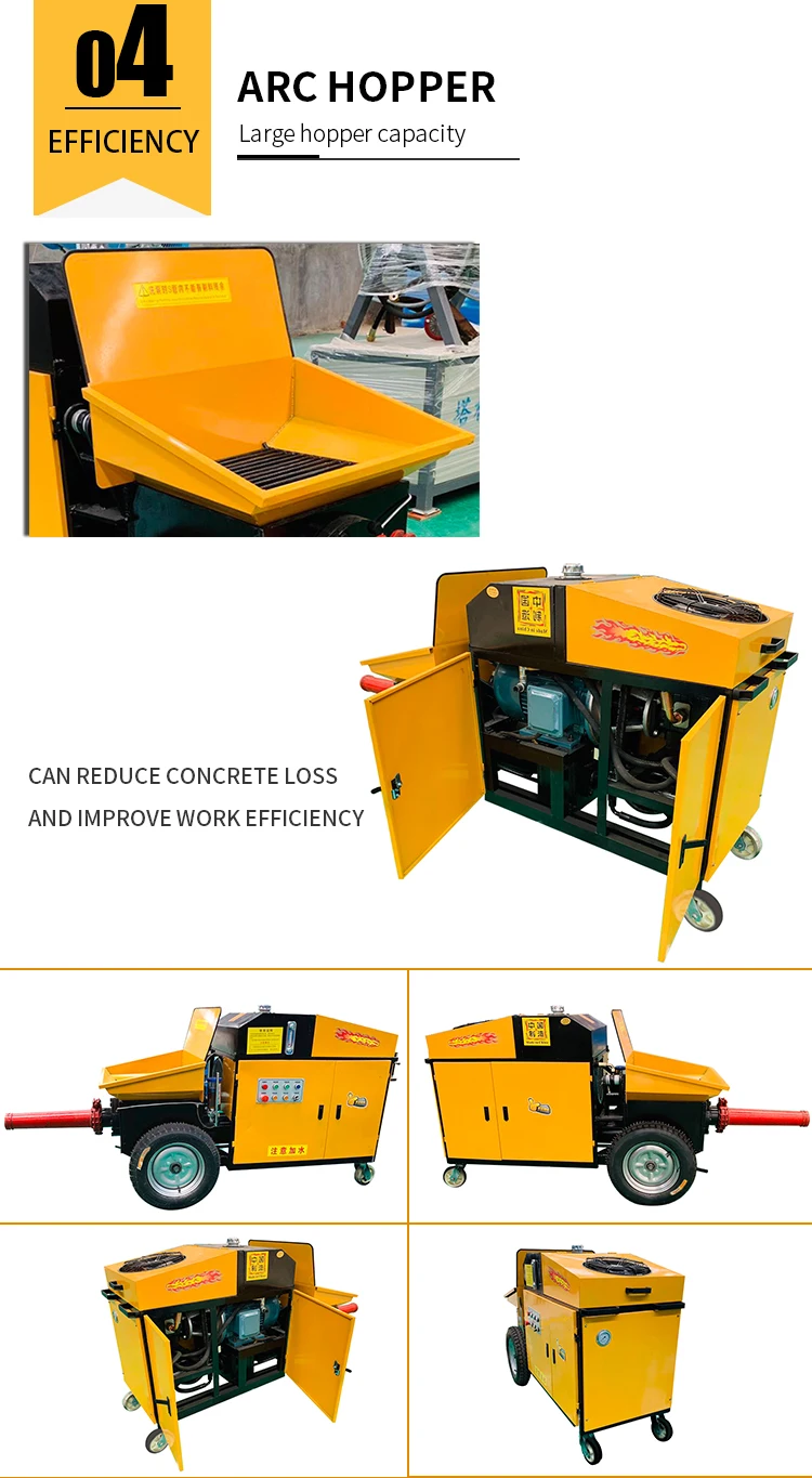 Mini Concrete Pump Machine - Efficient & Portable Solutions